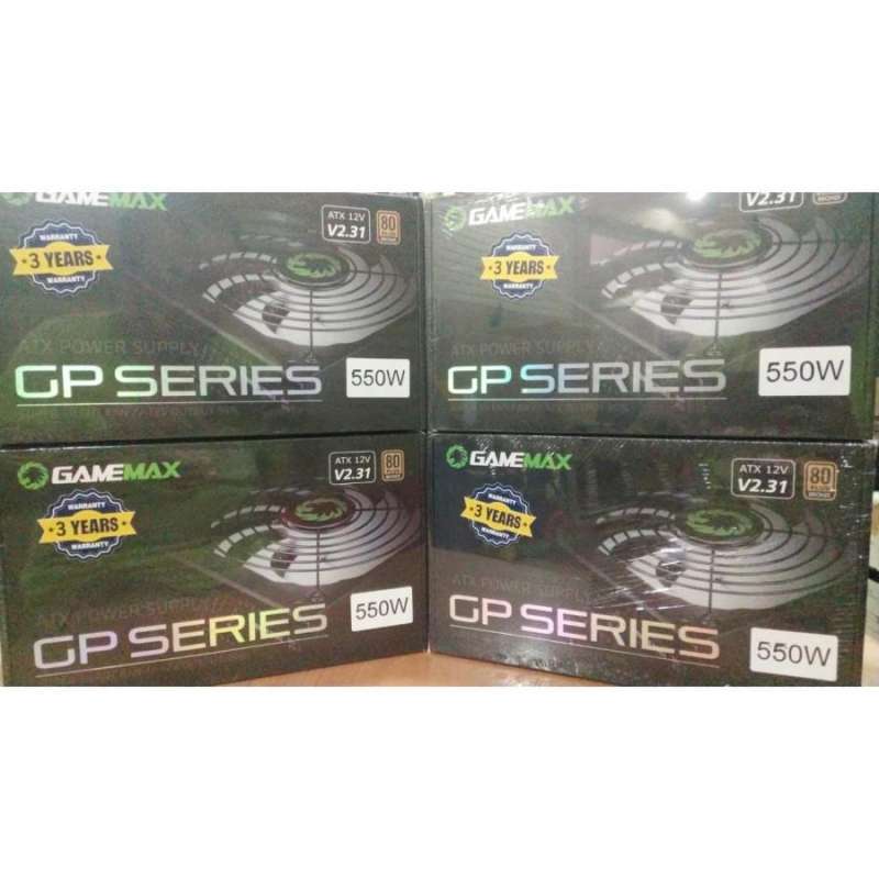 Jual GAMEMAX PSU 550W GP-550 - 80+ Bronze Certified Power Supply di ...