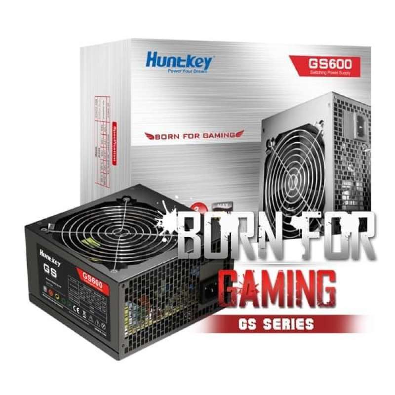 Jual Huntkey GS 600W ATX Power Supply 80 Plus Efficiency di Seller TF ...