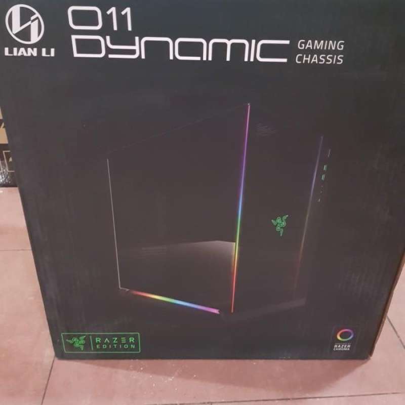 Jual LIAN LI PC-O11 DYNAMIC - RAZER EDITION DYNAMIC BLACK - TEMPERED ...