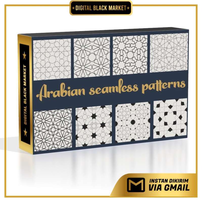 Jual Set Of Traditional Arabian Patterns di Seller DIGITAL BLACK MARKET ...