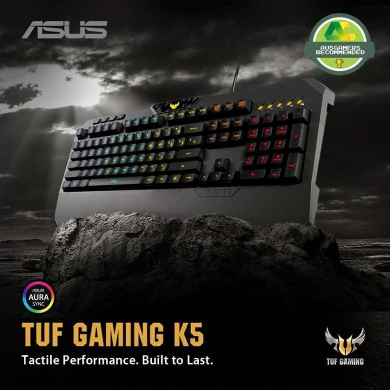 Jual ASUS TUF GAMING K5 - Membrane RGB Gaming Keyboard di Seller TF COM ...