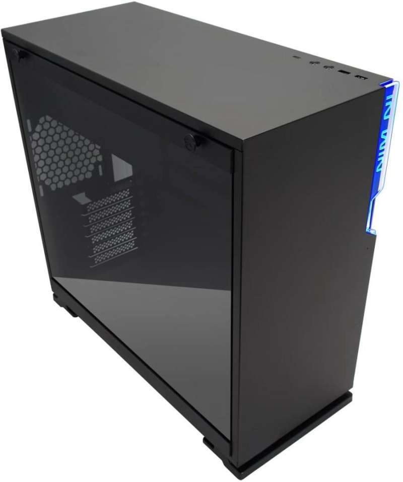 Jual InWin 101C Black Tempered Glass Type-C RGB LED Mid Tower Gaming ...