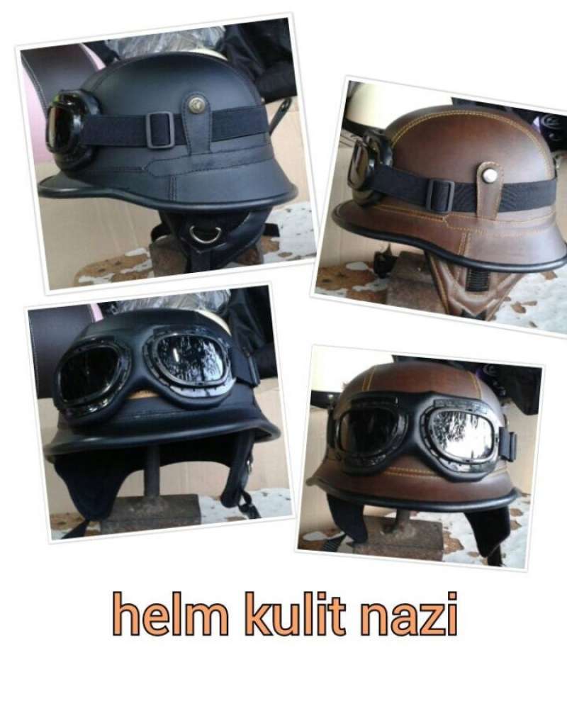 Jual Helm club/ Helm nazi/helm retro chip/helm chip+kacamata/helm retro ...