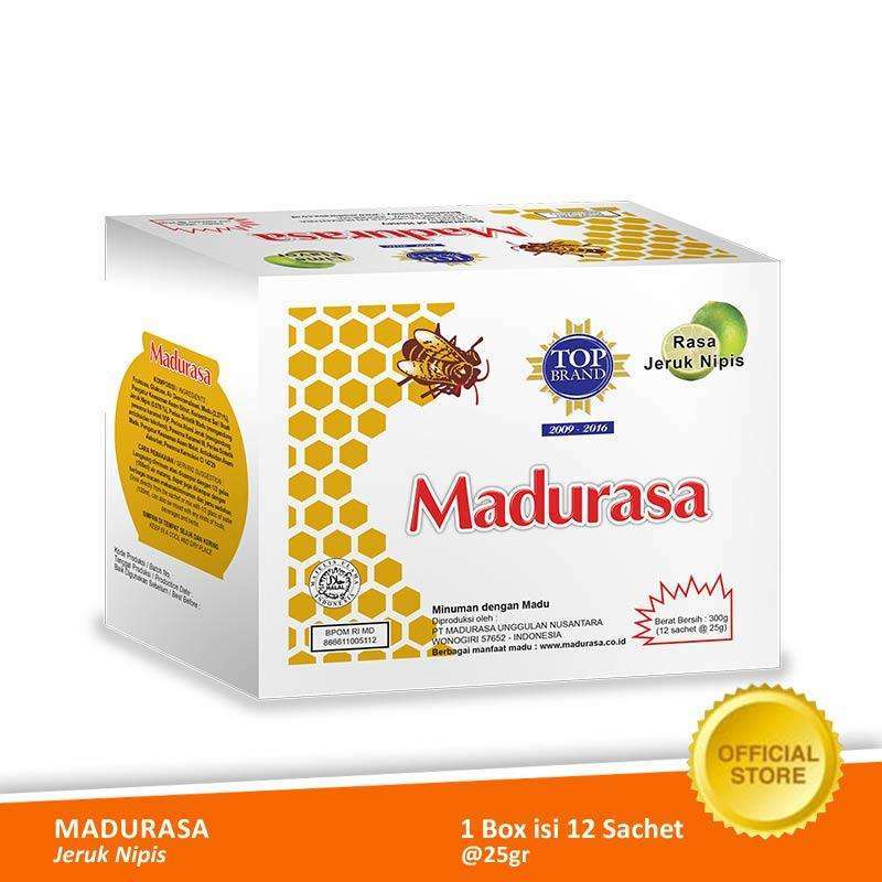 Jual Madurasa Jeruk Nipis Madu [ 25 g / 12 Sachet / Box ] di Seller CWS-53 - Sukapura, Kota ...