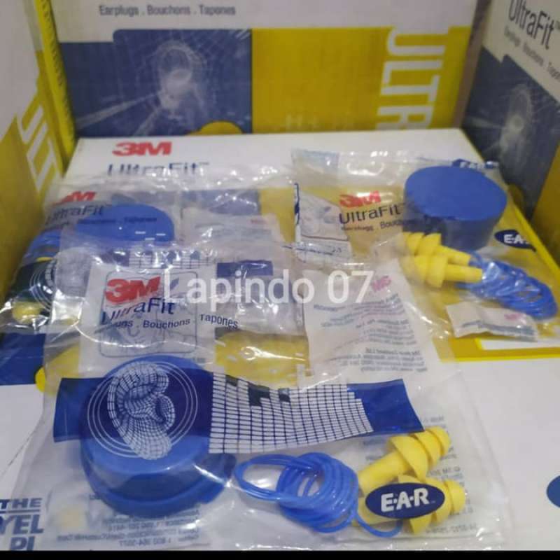 Jual 3M ear plugs ultra fit tipe 340-4002 safety telinga di Seller ...