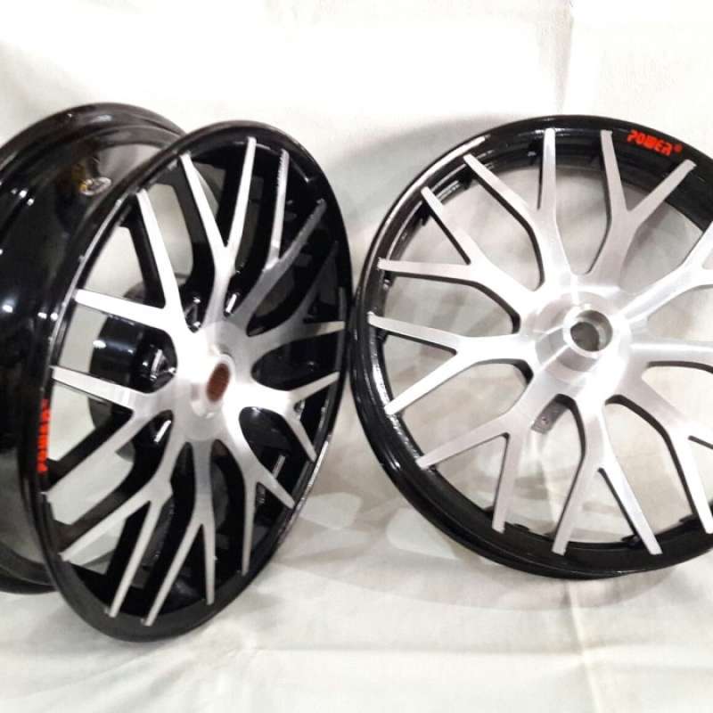 Promo velg Lexi SNI type Evo POWER 4inch Black Chrome Diskon 23% di ...