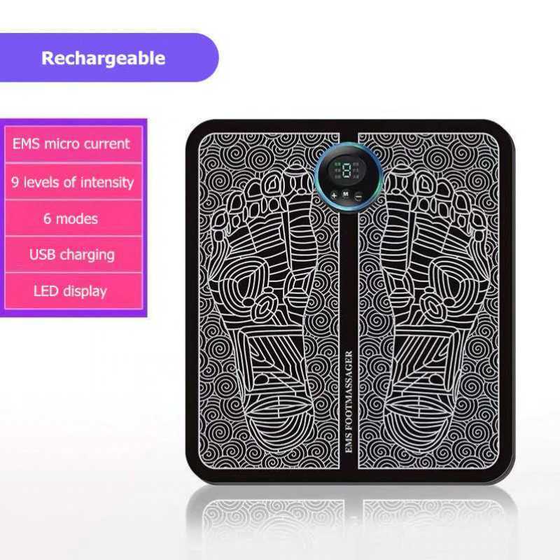 Promo GLO - YUKUI Pemijat Kaki Elektrik USB Rechargeable Pulse EMS Mat ...