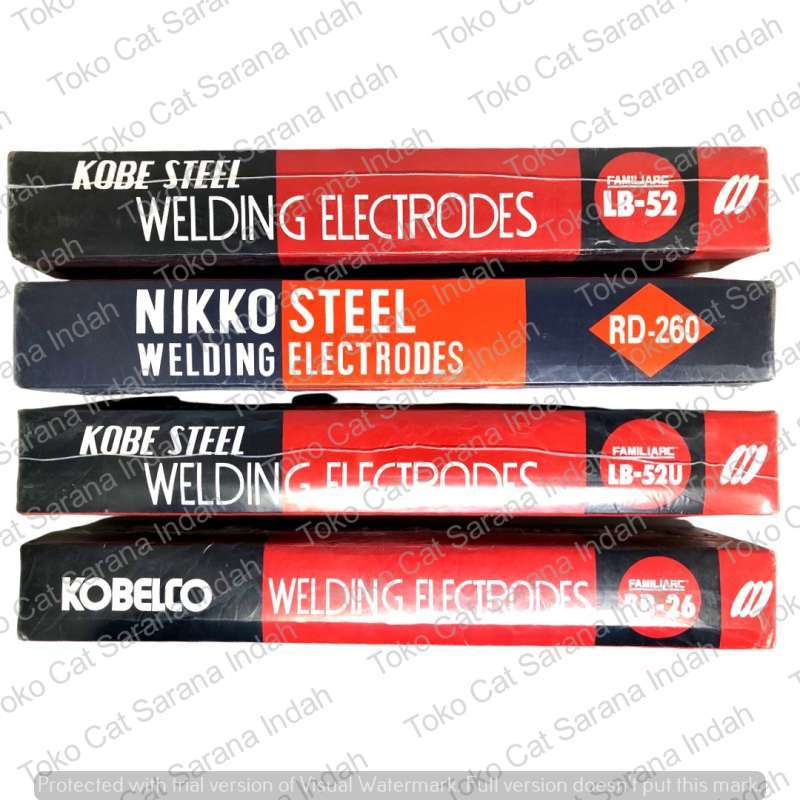 Promo Kawat Las Listrik Elektroda Lb 52 Kawat Las Besi Baja 5kg 2.6mm 3 ...