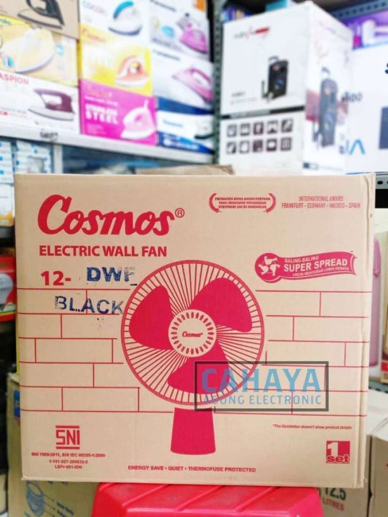 Jual Kipas Angin Dinding / Wall Fan Cosmos 12 Inch - 12 Dwf - Gosend ...