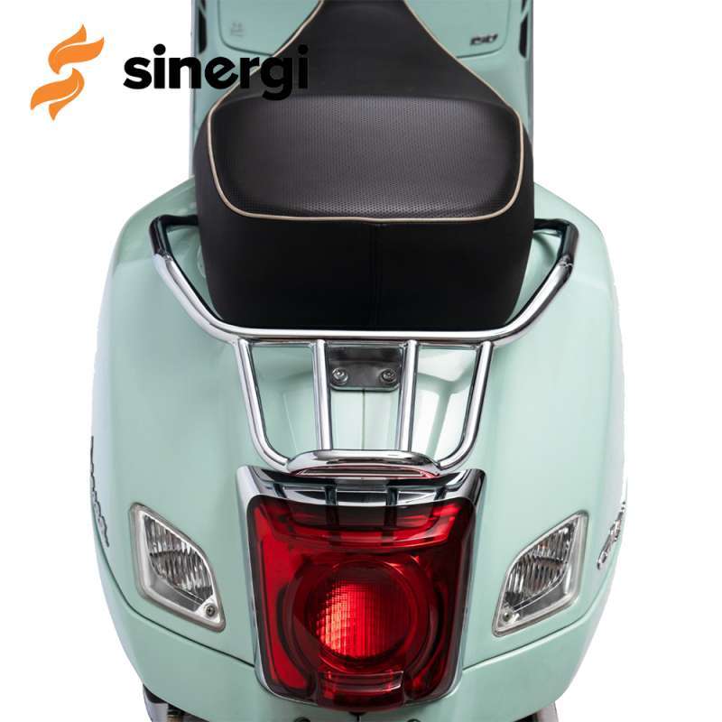 Jual Sporty Rear Rack For Vespa Gts (chrome / Black) Di Seller Sinergi ...