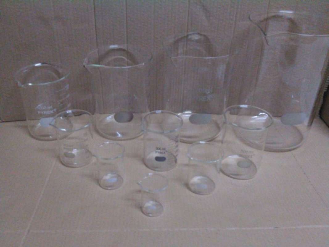 Promo Beaker Glass / Gelas Kimia Kaca 500 Ml - Rrc Diskon 38% Di Seller ...