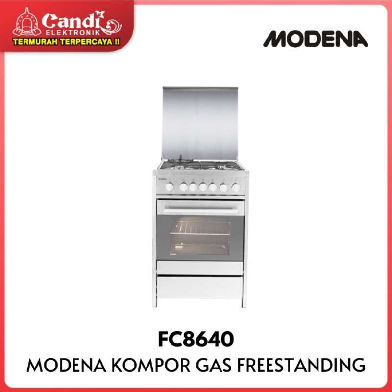 Jual Modena Kompor Gas Freestanding Fc8640 Di Seller Candi Elektronik ...
