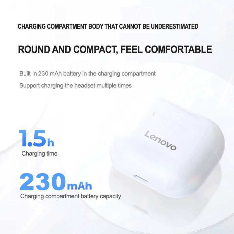 Jual Glo Lenovo Live Pods Tws Earphone Bluetooth 5.0 Charging Dock ...