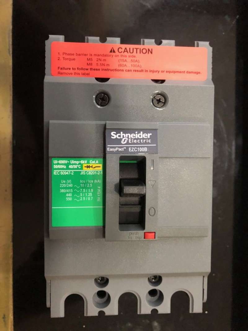 Jual SCHNEIDER MCCB 7 5KA EZC100B 3P 60A EZC100B3060 di Seller Megalistrik - Paseban, Kota ...