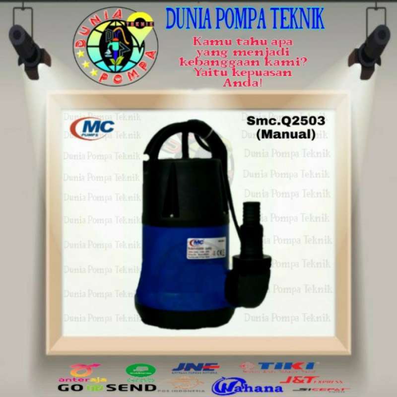 Promo Pompa Celup Kolam Ikan Mc Pump 125Watt Mesin Pompa Air Celup ...