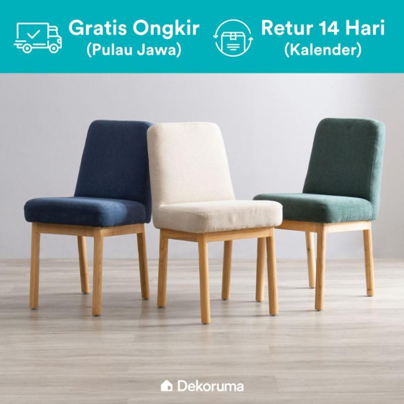 Promo Dekoruma Becca Dining Chair - Kursi Makan Minimalis Scandinavian ...