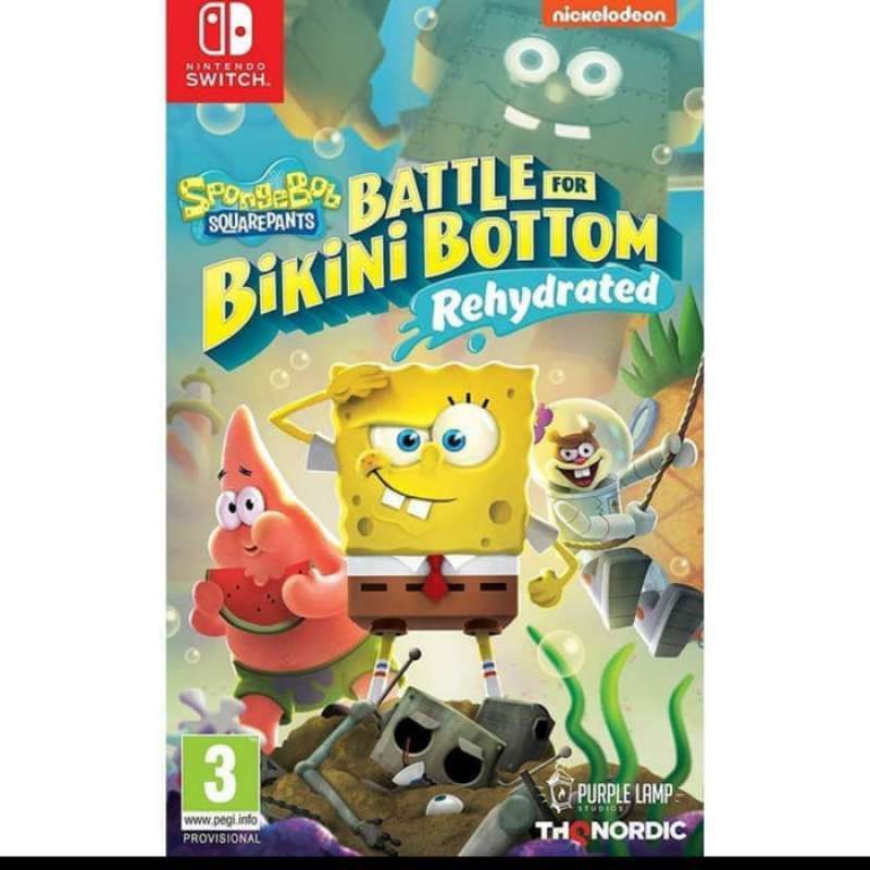 Promo Switch Spongebob SquarePants Battle For Bikini Bottom Rehydrated ...