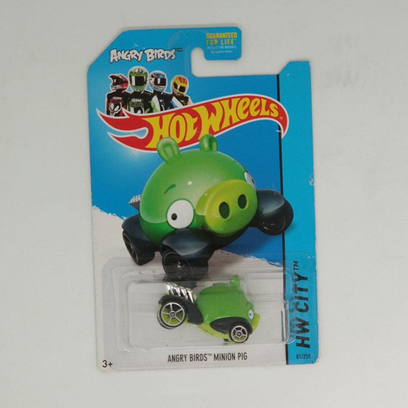 Jual Hot Wheels City Angry Birds Minion Pig Diecast - Green di Seller ...