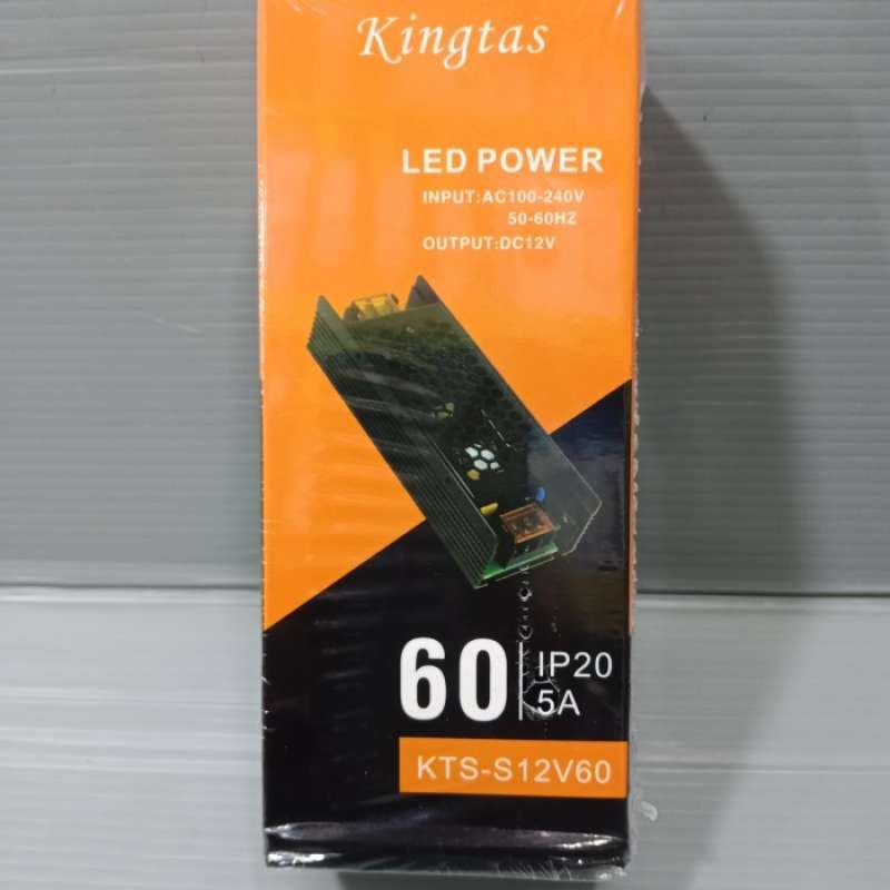 Jual kingtas / trafo / power supply / 12 v 5 A / 60 watt di Seller TB ...