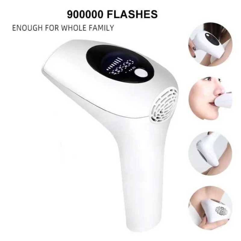 Jual GLO - Lescolton IPL Laser Epilator Permanent Hair Removal 900000 Flash AM001 Warna Putih di ...