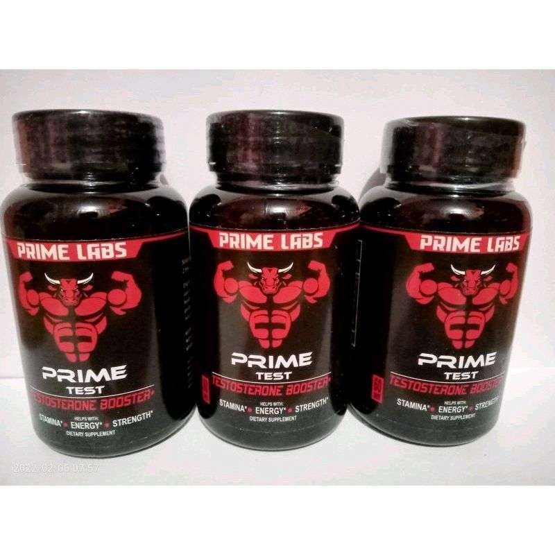 Jual Prime Labs Penambah Masa Otot Testosterone Di Seller Angelicastore ...