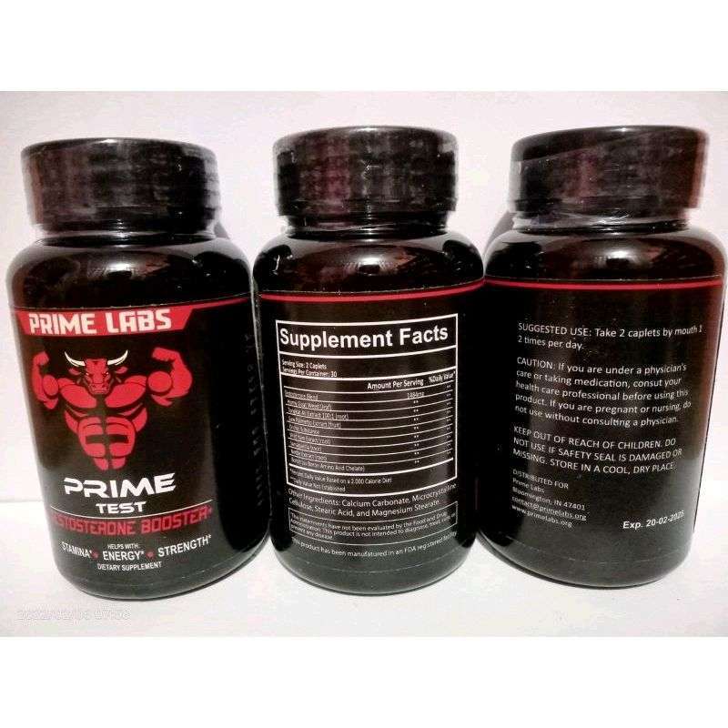 Jual Prime Labs Penambah Masa Otot Testosterone Di Seller Angelicastore ...