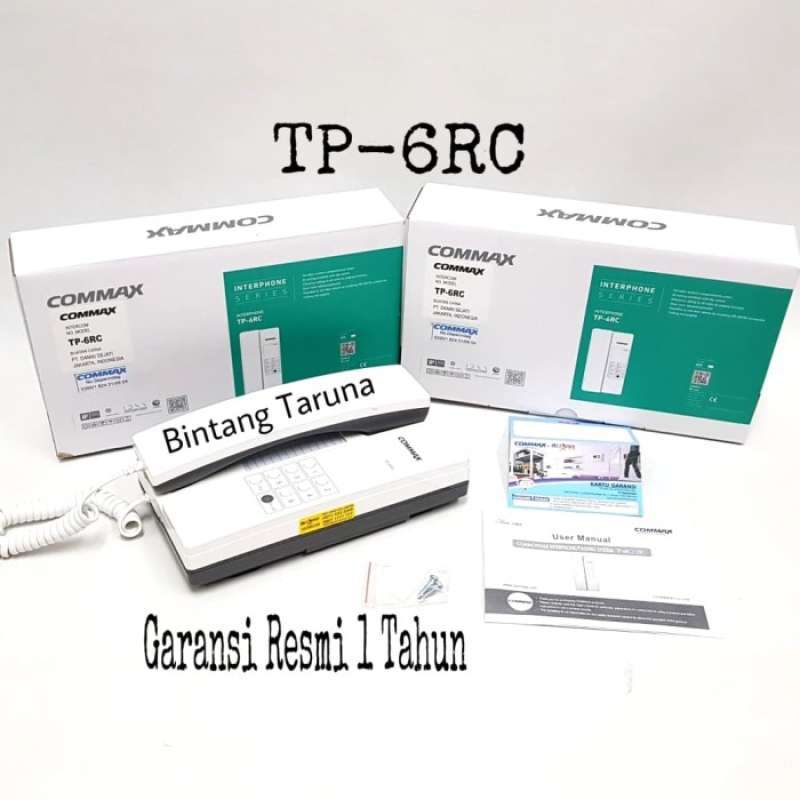 Promo Discount Intercom Commax Tp 6rc Interphone Commax Tp 6rc Commax