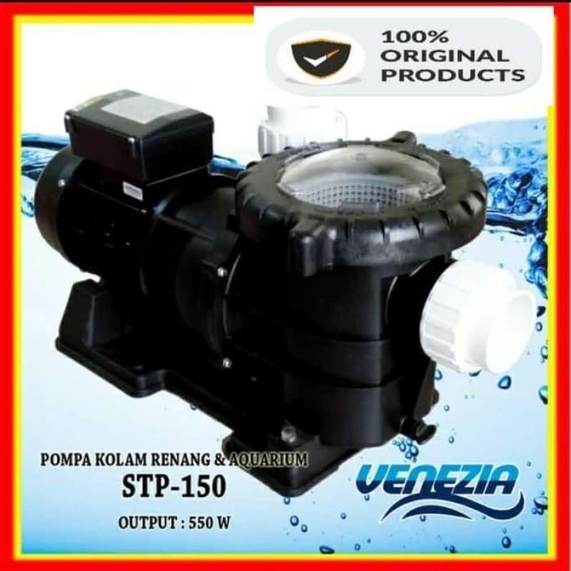 Jual Pompa Venezia STP-150 Pompa Kolam Renang 1,5 HP Pump di Seller ...