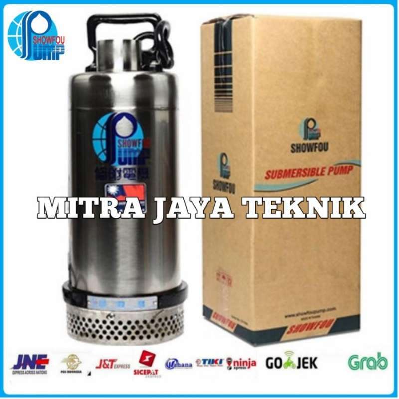 Jual Pompa celup Showfou KS-132N 1hp 3phase 2 Pompa Air Tambak Udang di ...