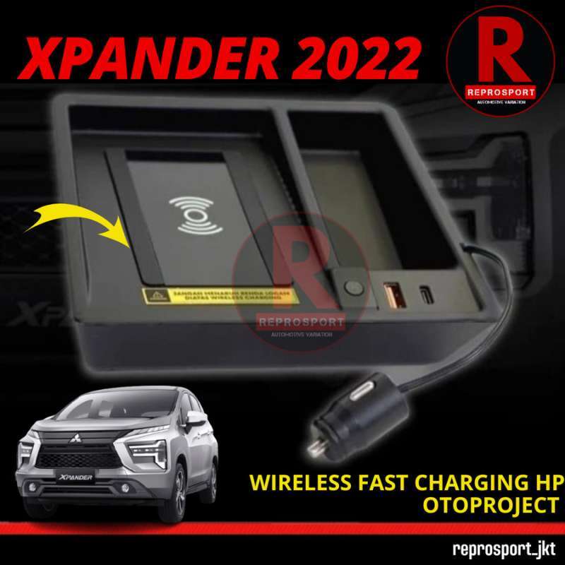 Jual XPANDER 2022 WIRELESS FAST CHARGING HP OTOPROJECT di Seller ...