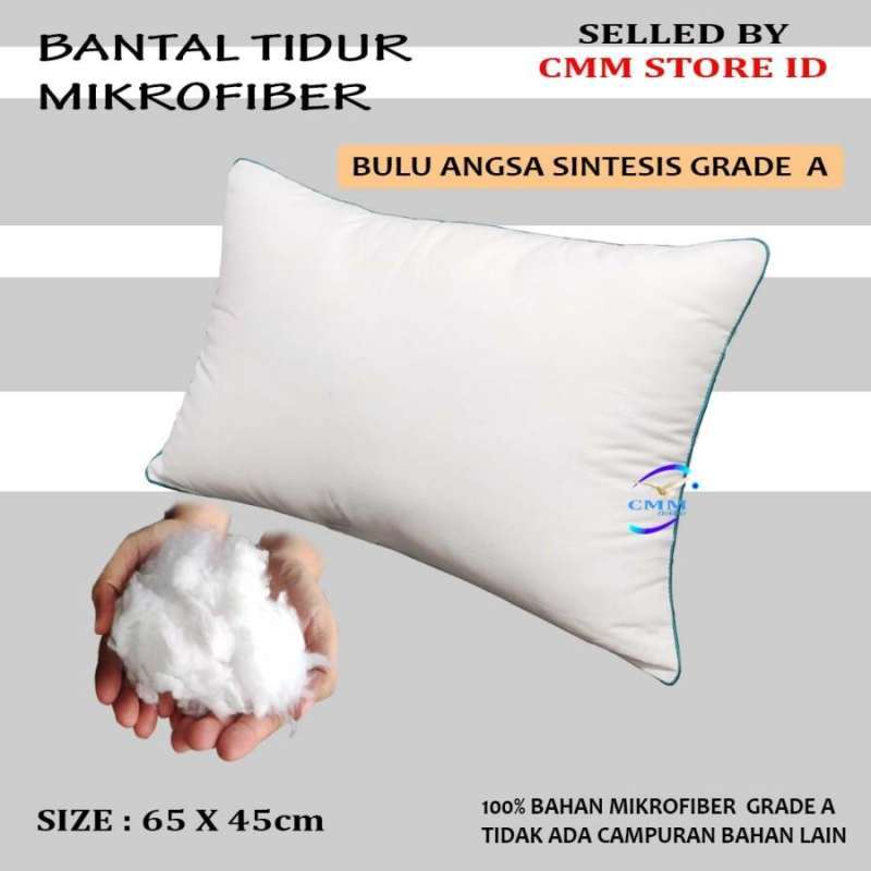 Jual Bantal Guling Microfiber Bulu Angsa Sintetis di Seller CMM Store ...