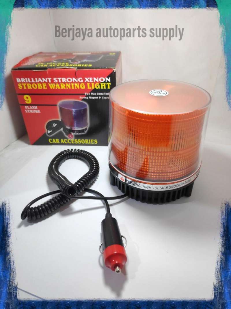Jual Lampu Emergency Rotary Led Blitz Flash 12v/24v Di Seller Berjaya ...