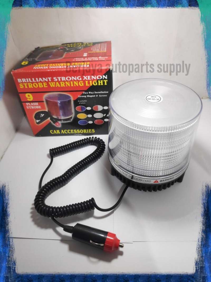 Jual Lampu Emergency Rotary Led Blitz Flash 12v/24v Di Seller Berjaya ...