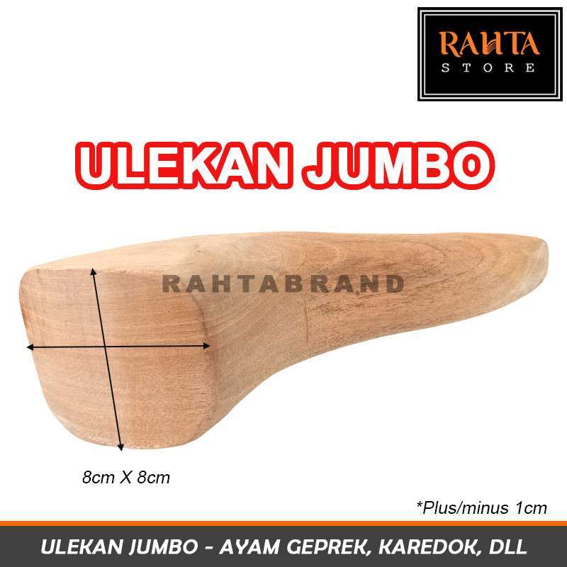 Promo Kt01-rahta Ulekan Jumbo/ulegan Ayam Geprek/tumbukan Karedok ...