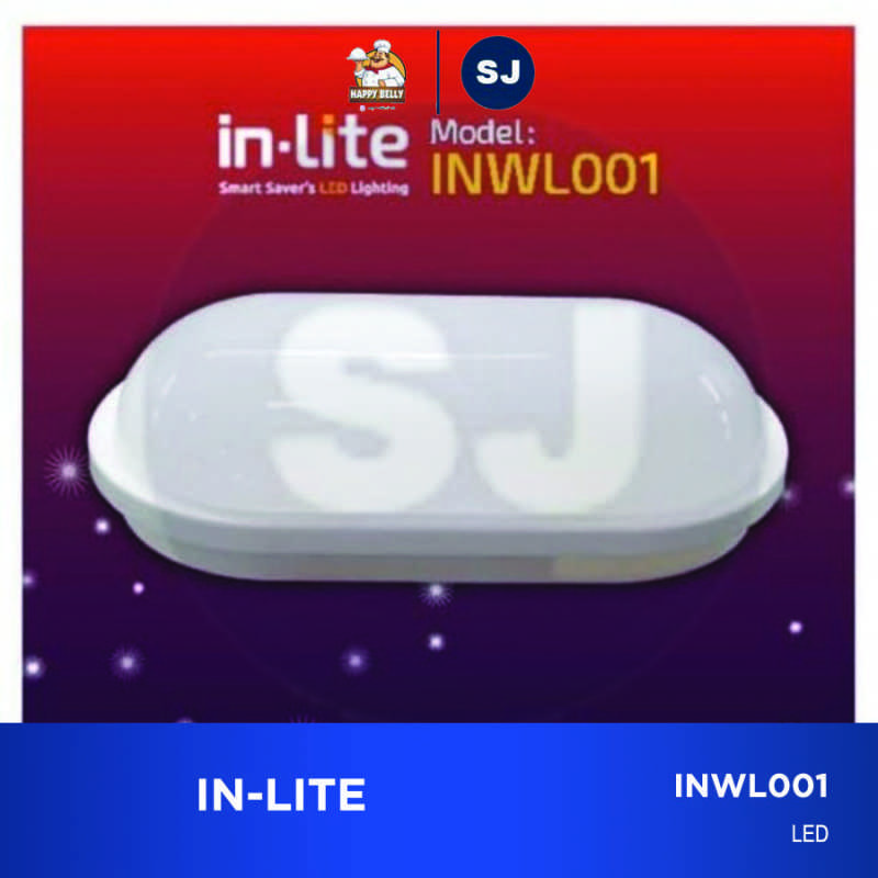 Jual In-lite Wall Light Kapal Ball Ice Inwl001 12 Watt Putih - Inlite ...
