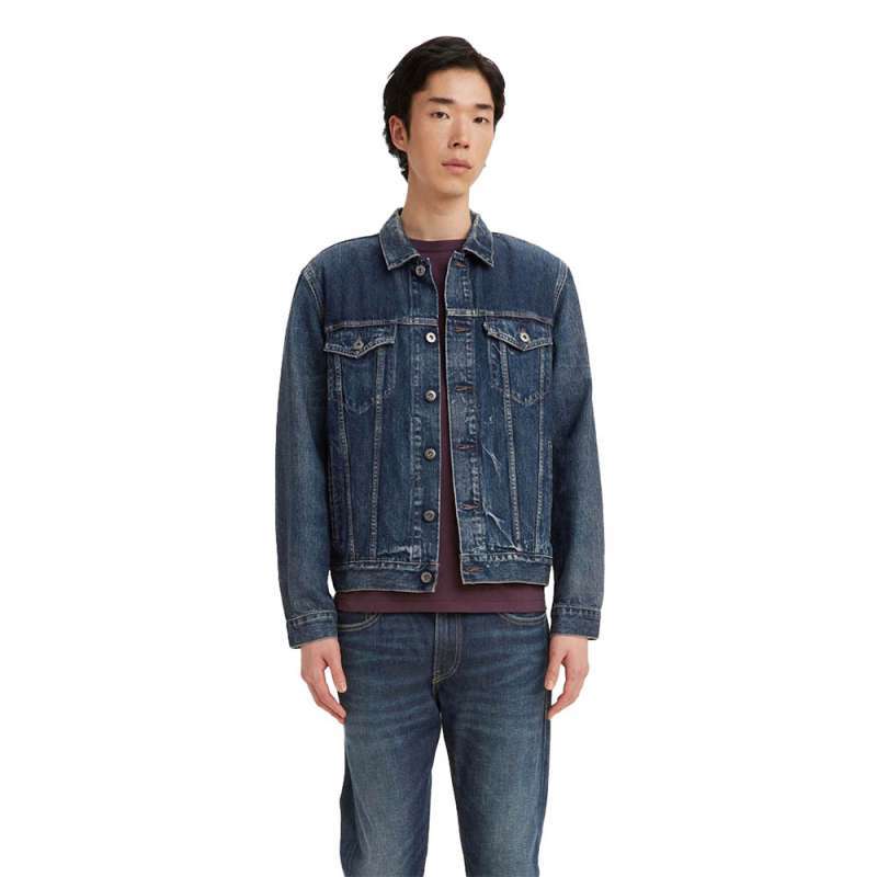 Jual Levi's® Made & Crafted® Men's Type III Trucker Jacket (67485-0021 ...