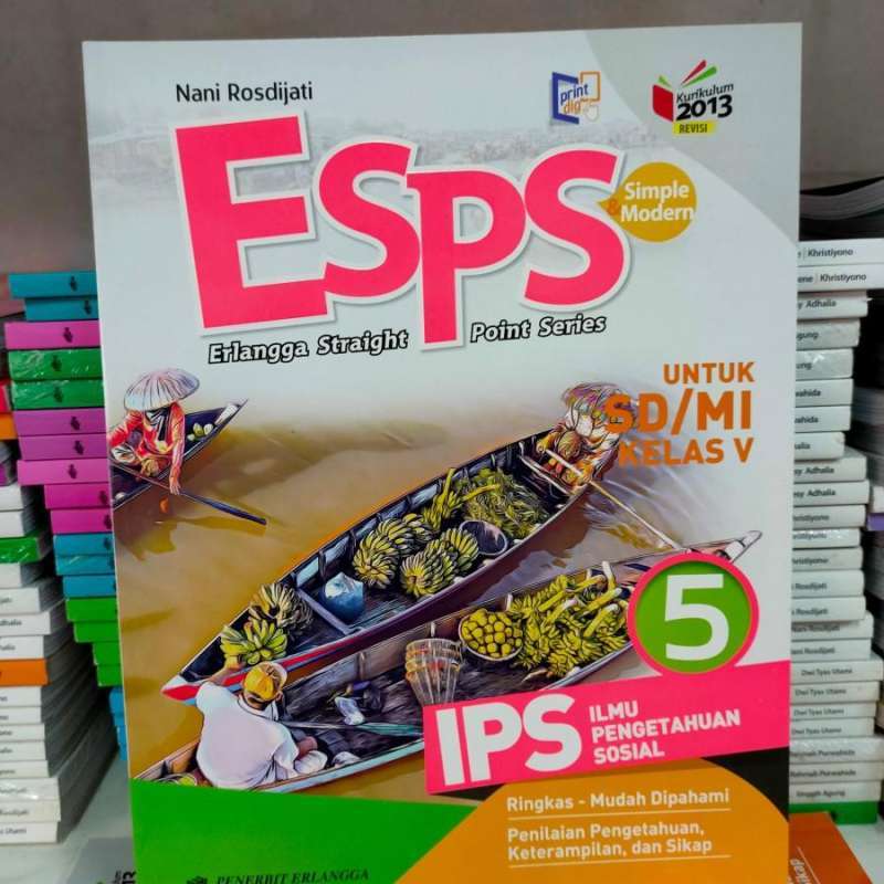 Jual ESPS IPS SD kelas V/5 Erlangga di Seller Giri Pustaka - Kota ...