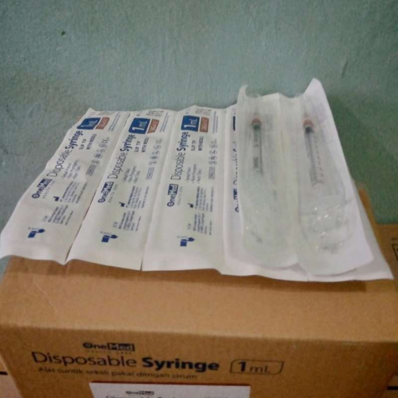 Promo Disposable Syringe 1 Ml /box Isi 100 Diskon 25% Di Seller Albinka ...