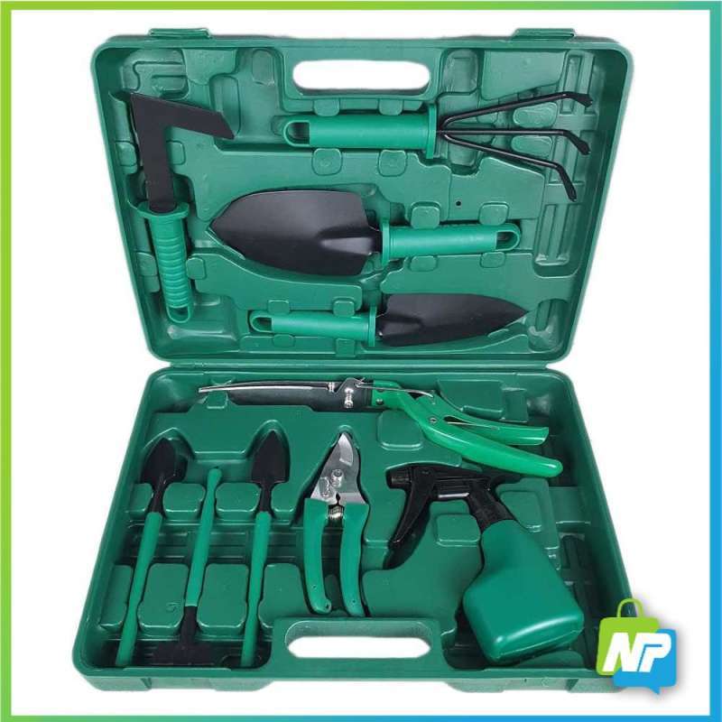 Promo Peralatan Kebun Tanaman Set Lengkap dengan Sekop Gunting Semprot ...