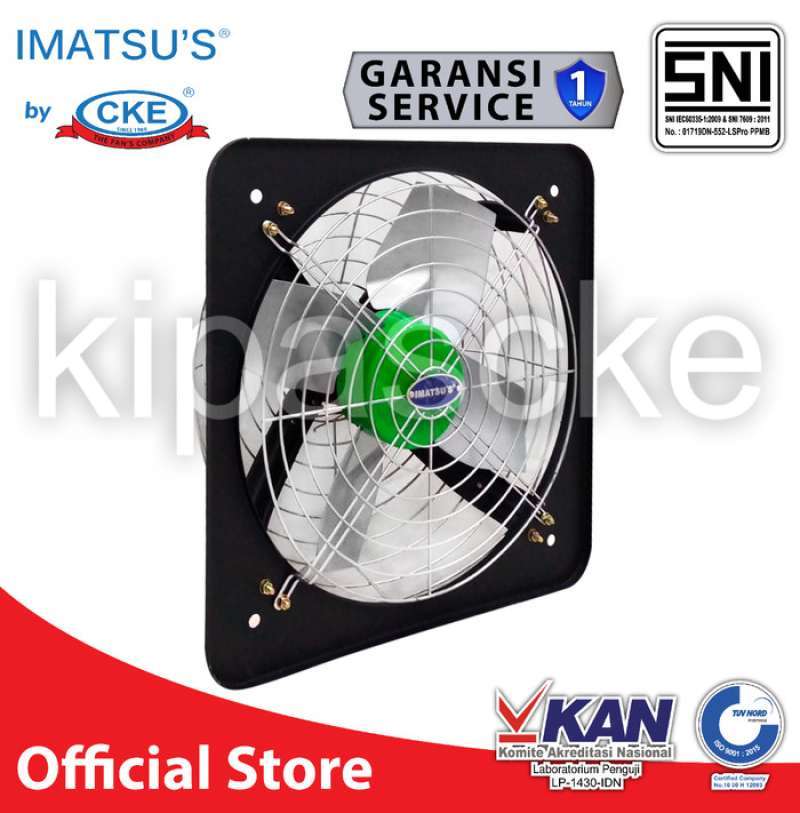 Jual Imatsu Exhaust Fan Super ESN-SUP-D24/1-IMS-YL Dinding Blower ...