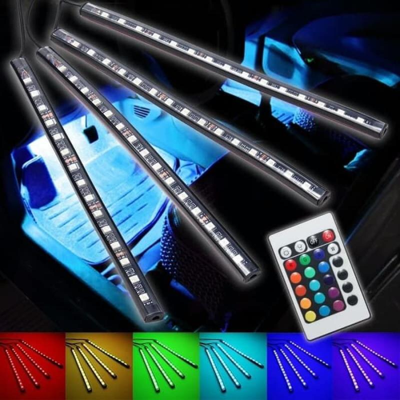 Jual Lampu LED Kolong Mobil RGB Lampu Dashboard 16 Warna + Remote di ...