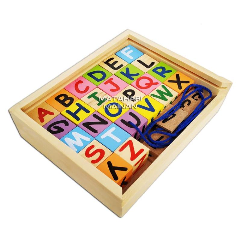 Jual Universal Mainan Edukatif / Edukasi Anak / Balok Kayu / Ronche ...