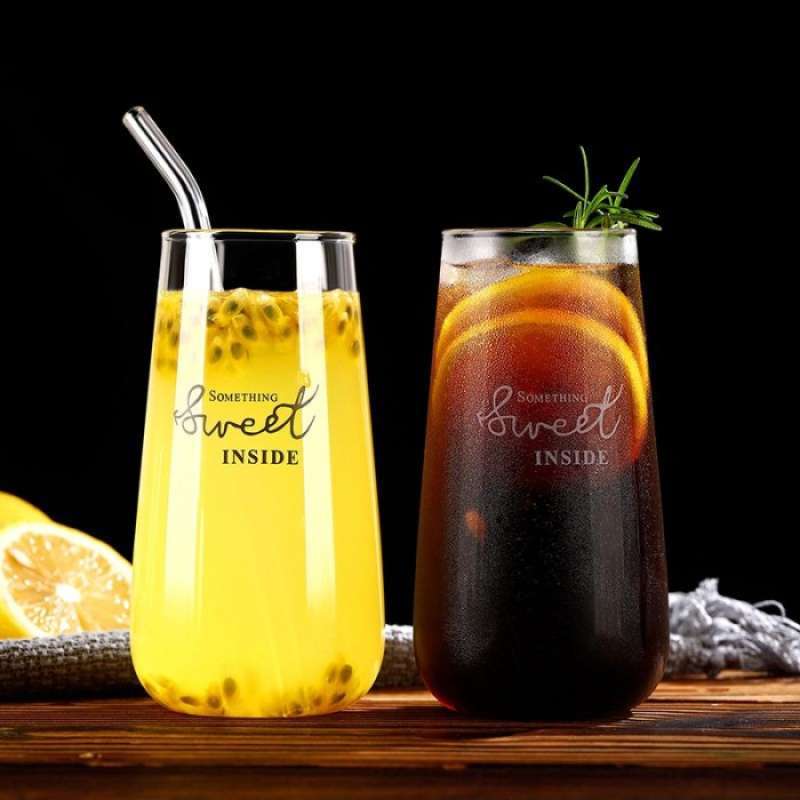 Jual Gelas Kaca Unik Water Drops Sweet Inside Borosilicate Glass 500Ml ...