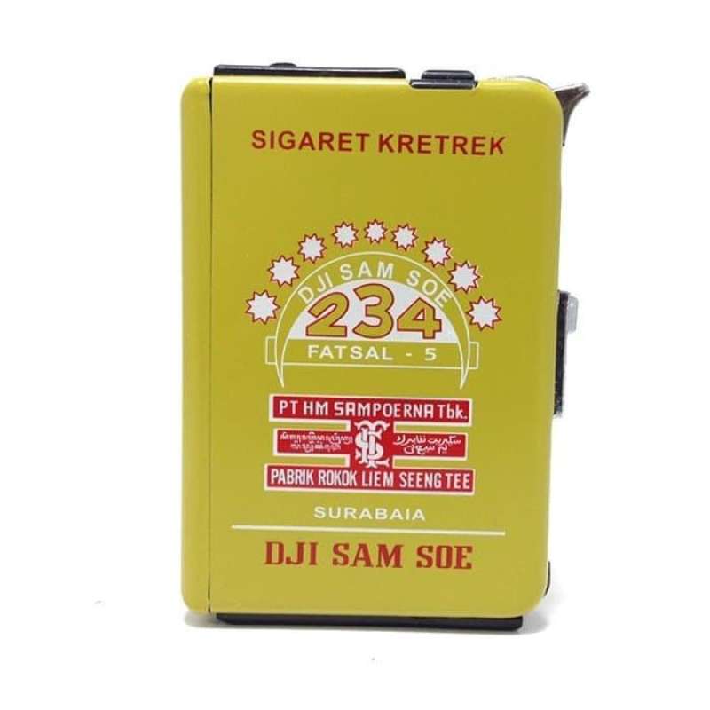 Jual New Item! KOTAK ROKOK KOREK API LAS DJI SAM SOE 234 HIJAU TEMPAT ...