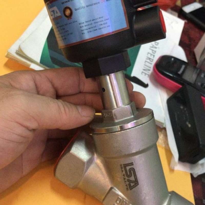 Promo Pneumatic Angel Valve Isa 1 Inch Diskon 3% Di Seller Odettee Shop ...
