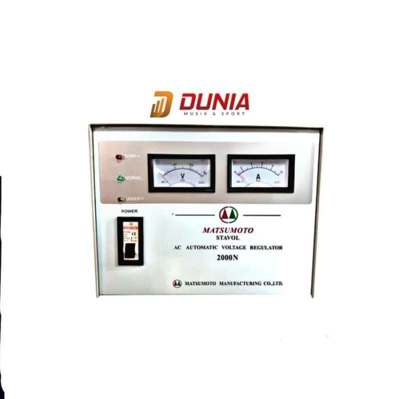 Jual Stabilizer 2000 Watt Stavol Matsumoto 2000N - Stavol 2000N di ...