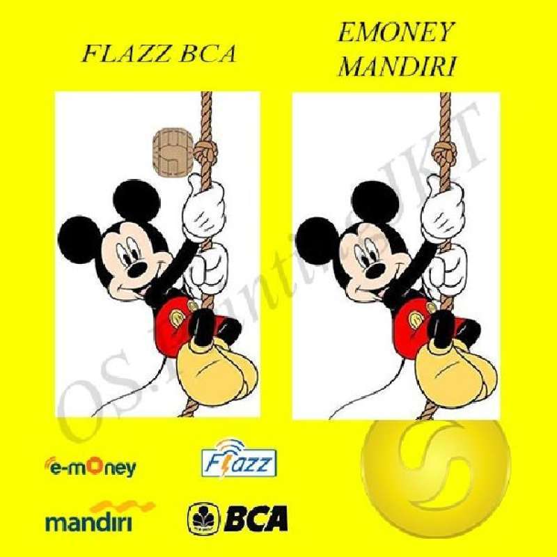Jual CUSTOM KARTU FLAZZ BCA GENERASI 2 ATAU EMONEY/SALDO 0-EDISI M ...