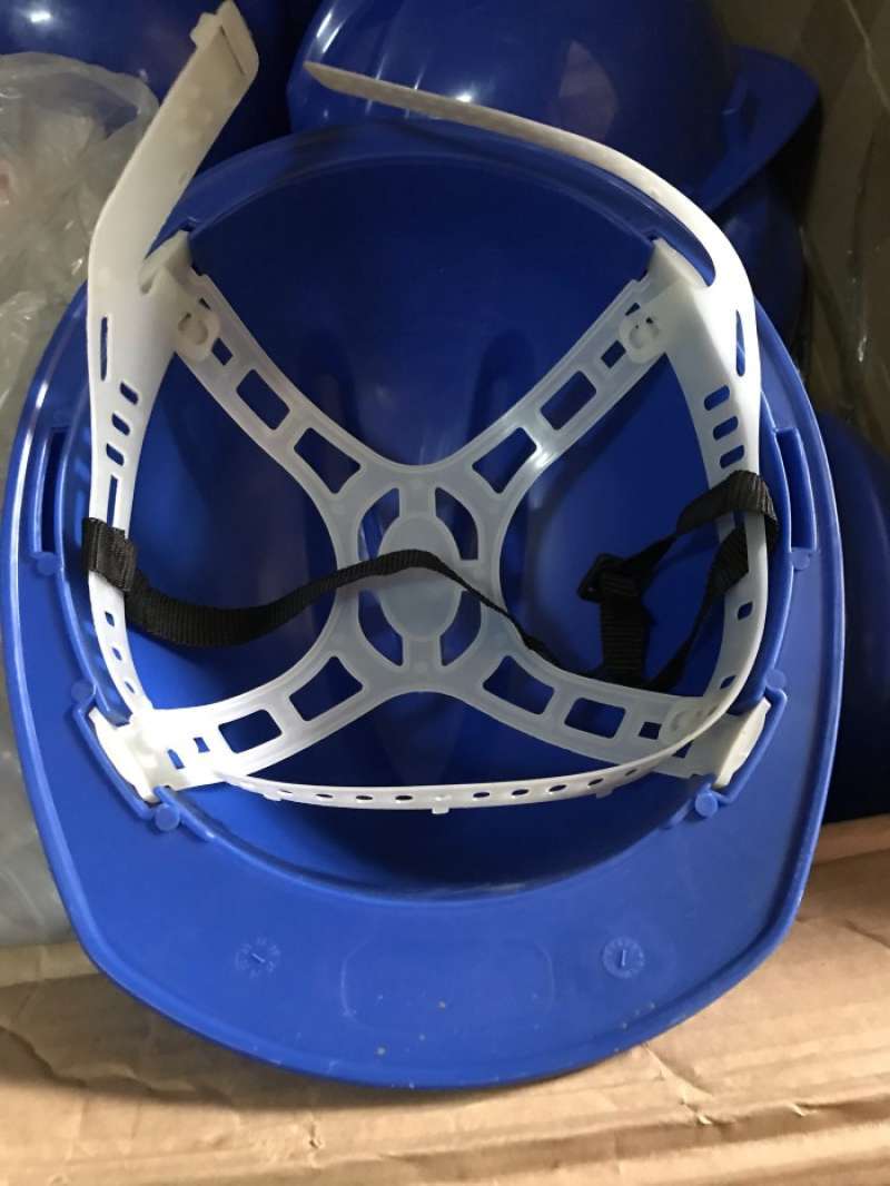 Promo Topi Proyek/ Helm Proyek/safety Helm/topi Tukang Bangunan Biru ...