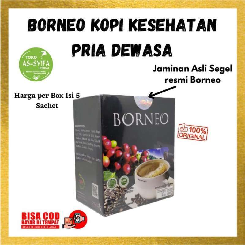 Jual Kopi Borneo Kopi Pria Dewasa Vitalitas Penambah Stamina di Seller ...