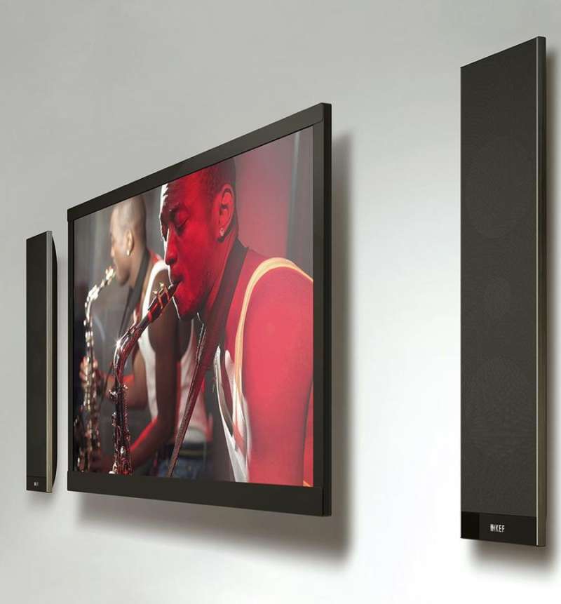 Jual Kef V300 T2 Ultra Slim Speaker And Active Subwoofer For Smart Tv ...